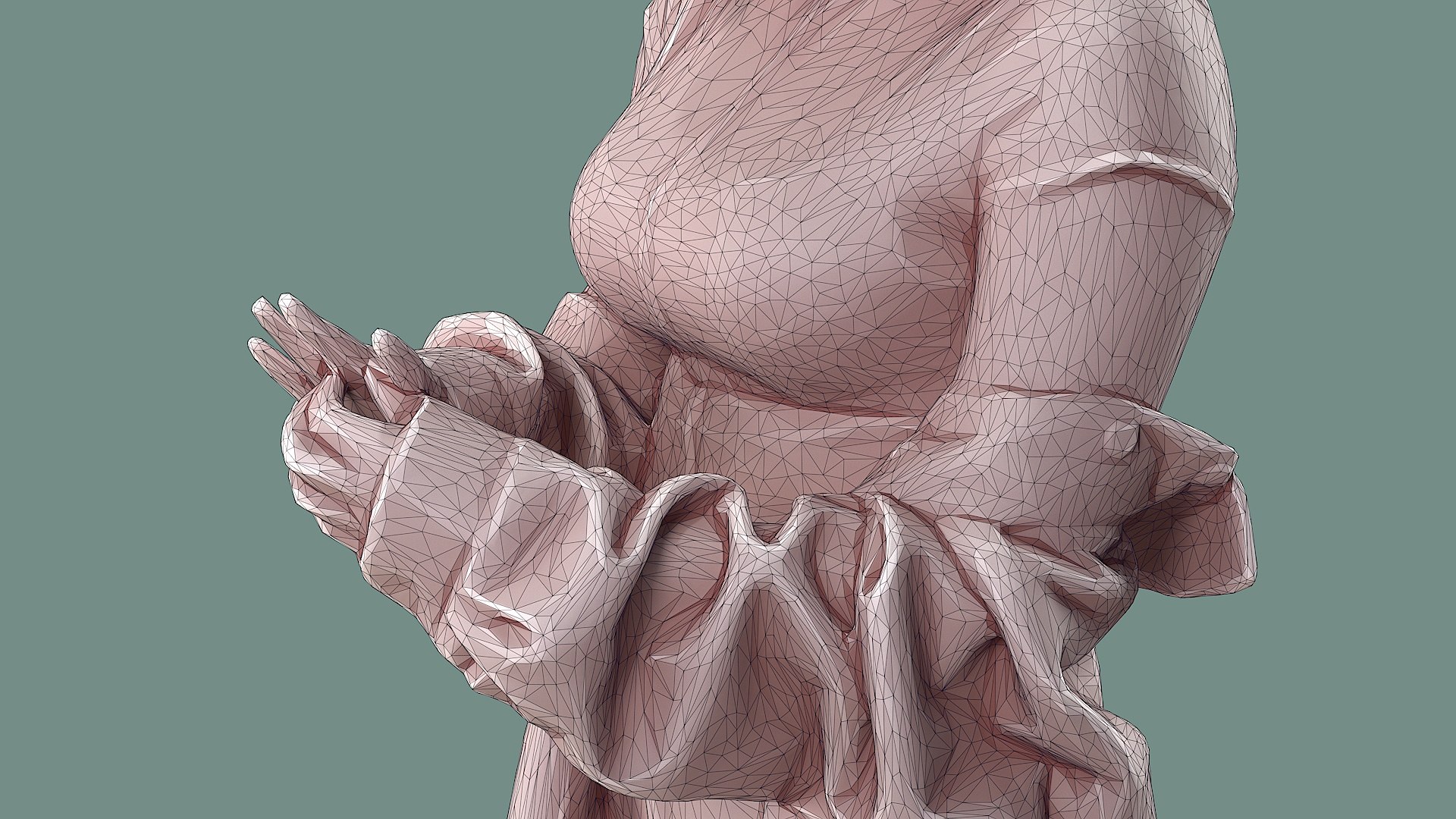 3D Ring Reverie Girl in Casual Outfit - TurboSquid 2085864