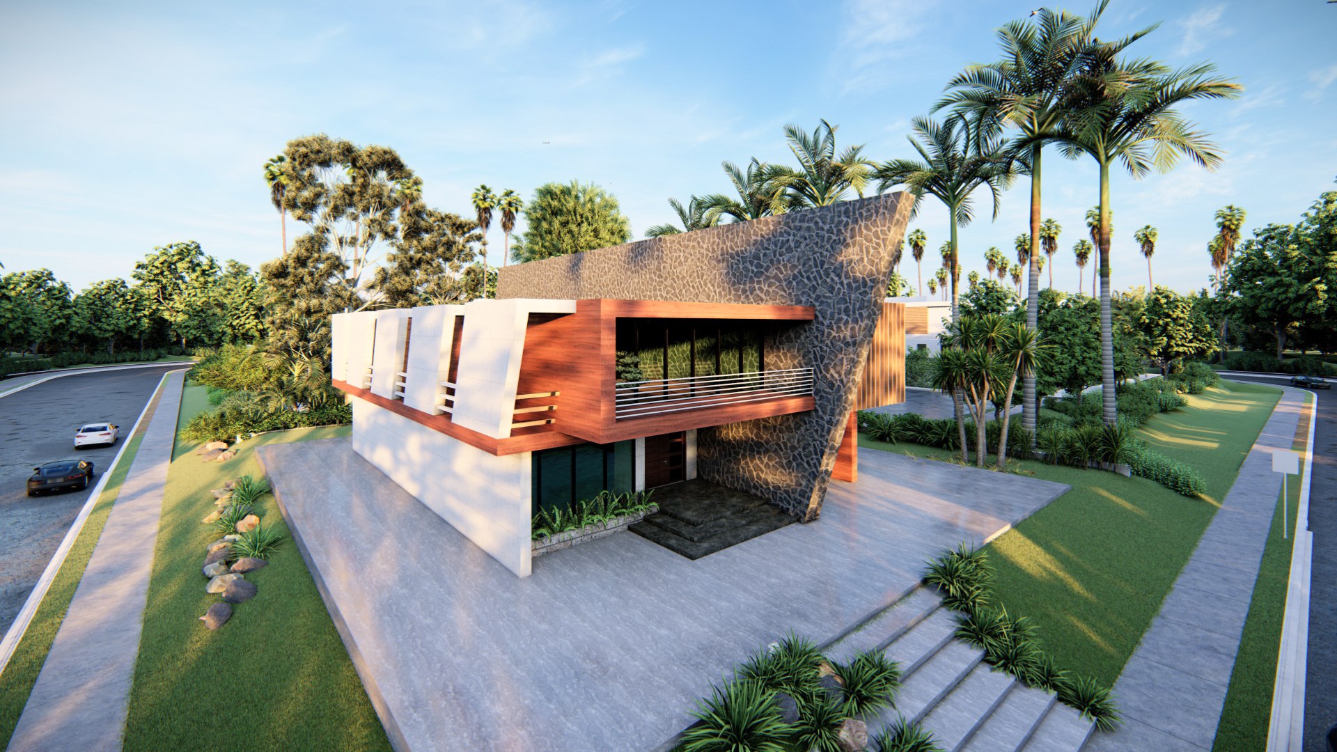 3D modern buildings collection 3 - TurboSquid 1811907