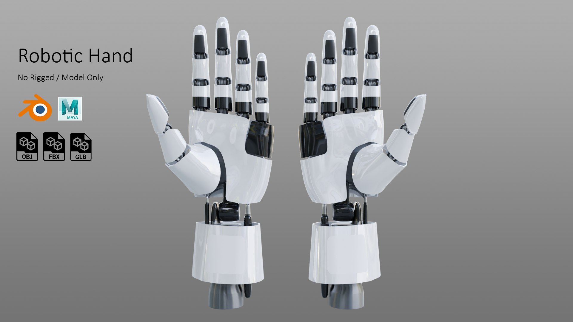 Robotic Hand Model - TurboSquid 2195006