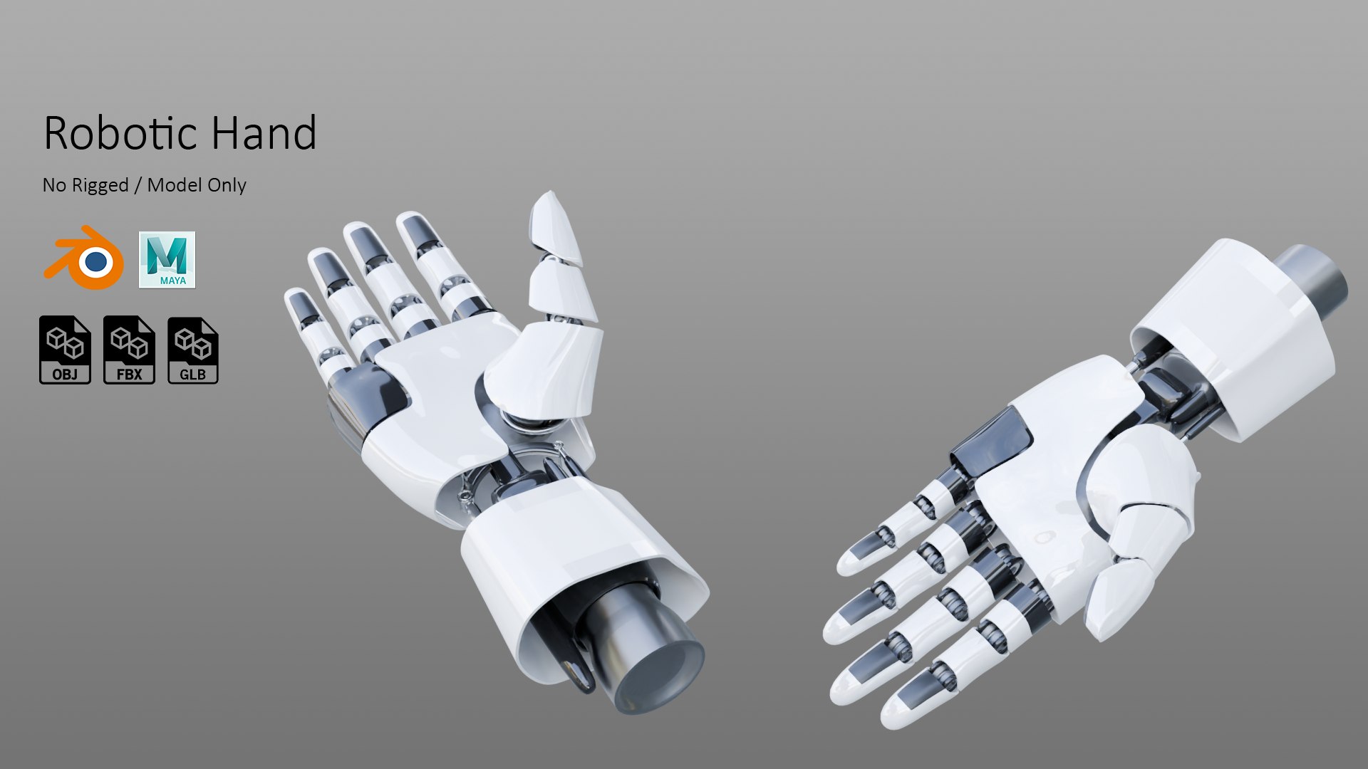 Robotic Hand Model - TurboSquid 2195006