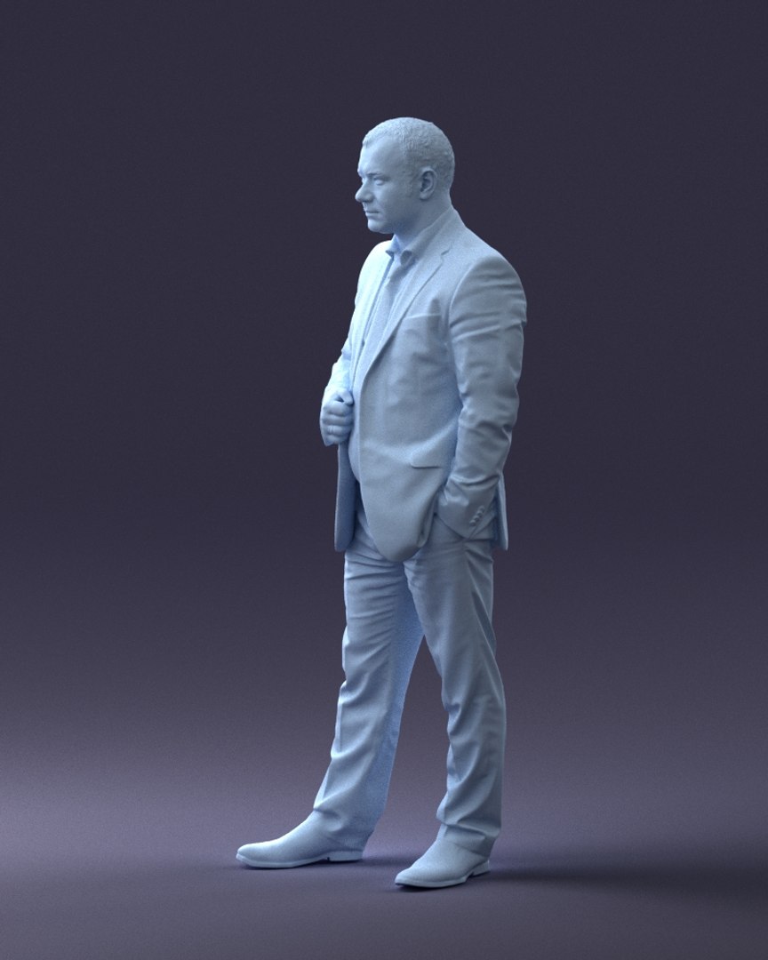 3D Scanned Architectural Human - TurboSquid 1510649