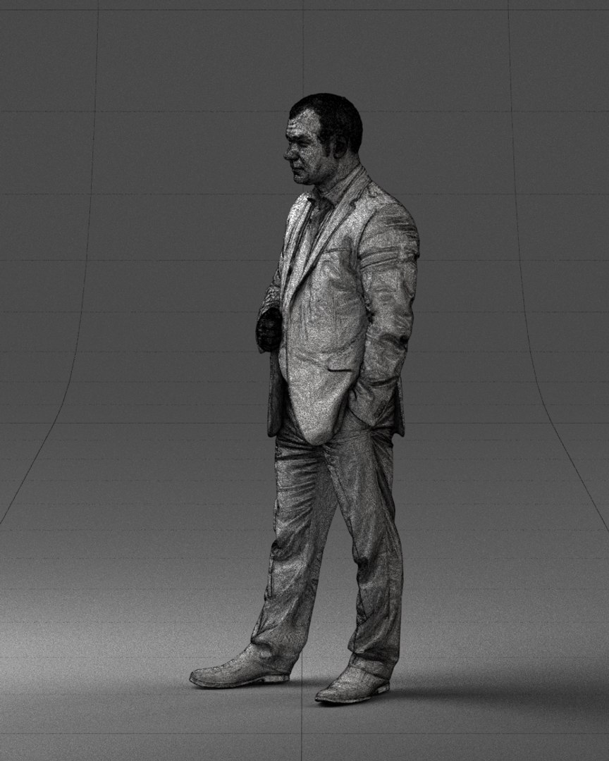 3D Scanned Architectural Human - TurboSquid 1510649