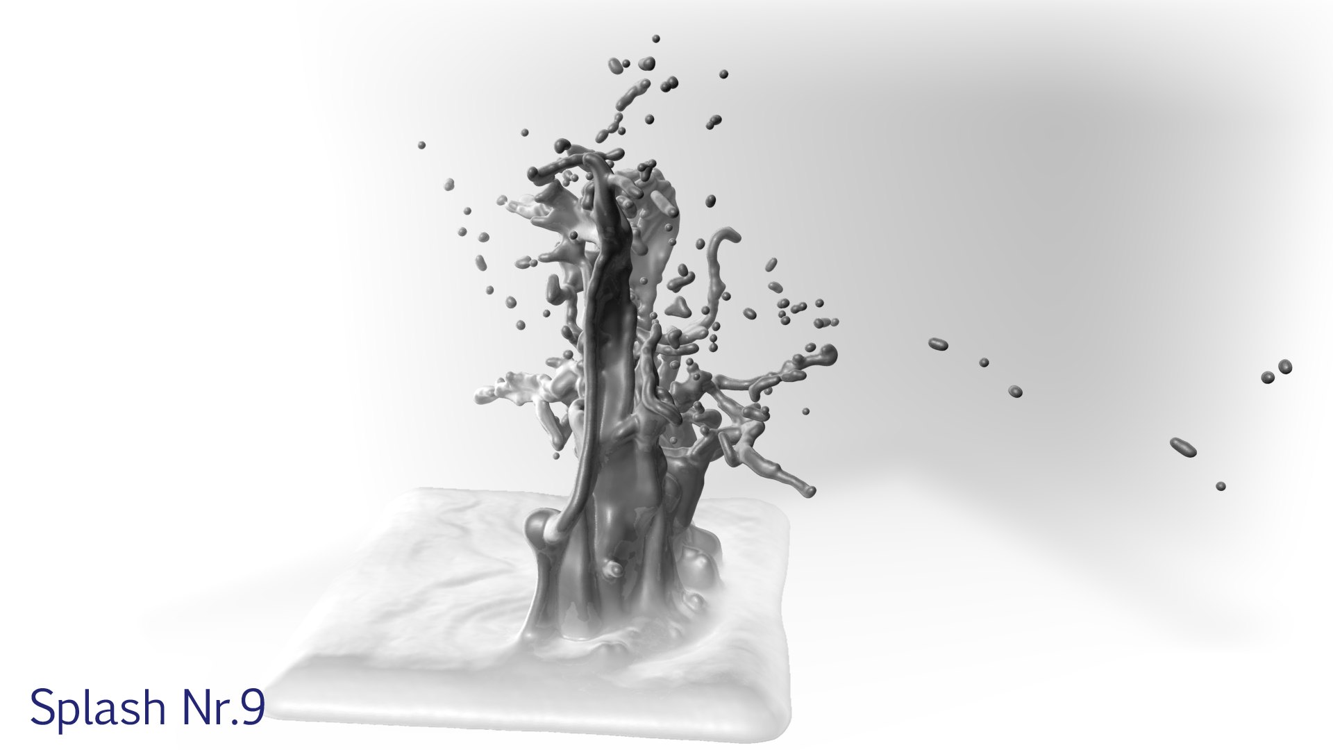 Set 9 Splashes Obj