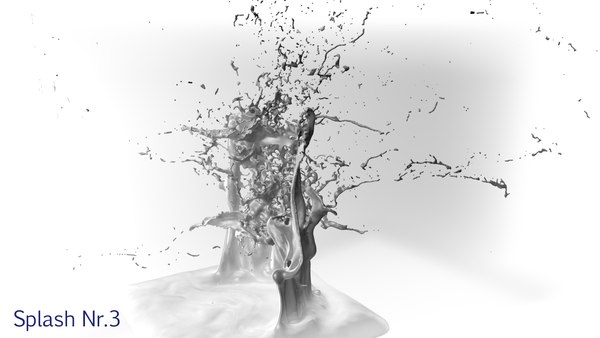 set 9 splashes obj