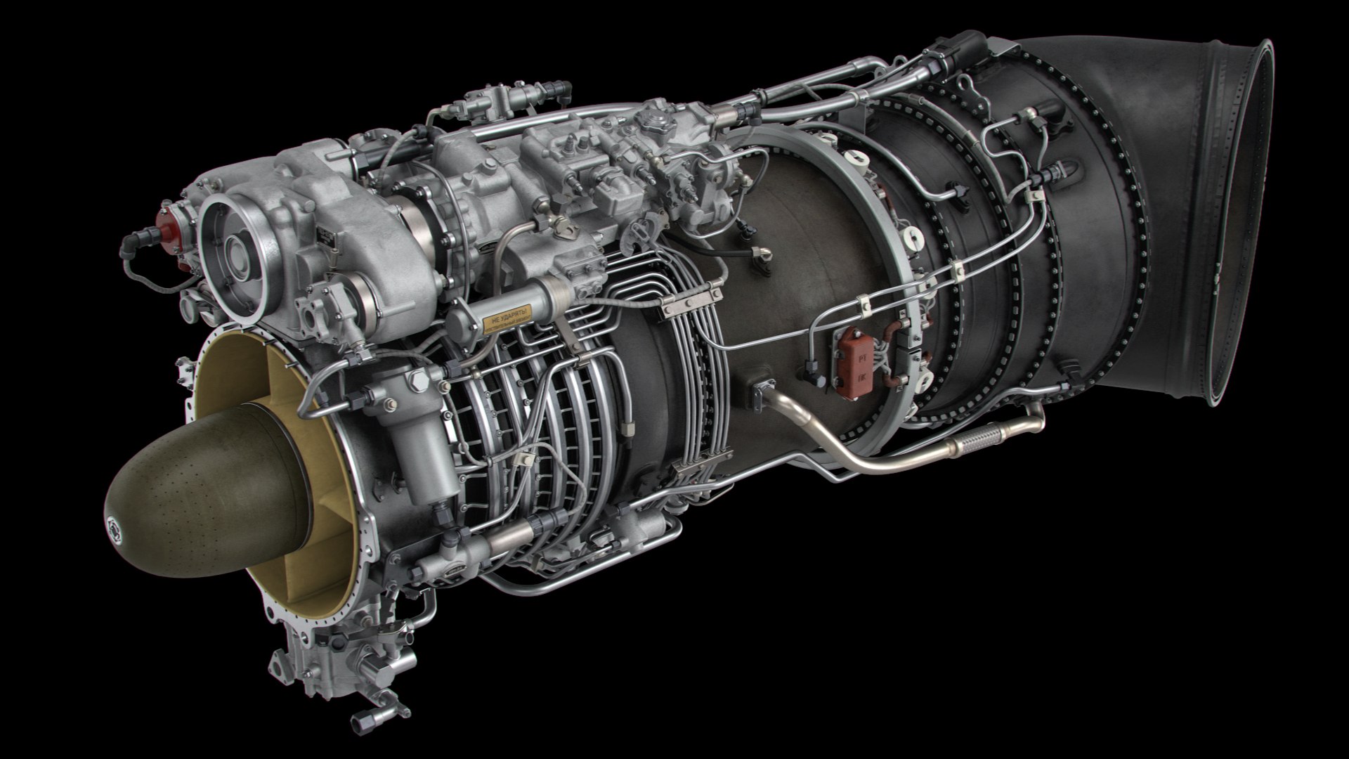 3D Klimov TV3-117 Turbo Engine Model - TurboSquid 1889212