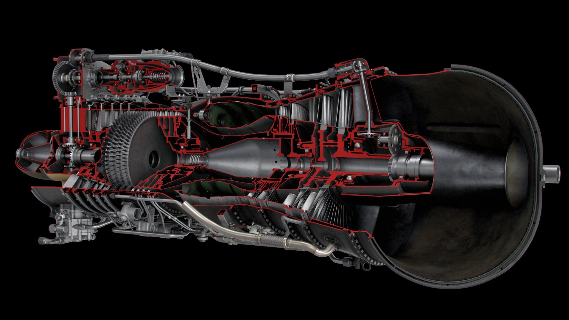 3D Klimov TV3-117 Turbo Engine Model - TurboSquid 1889212