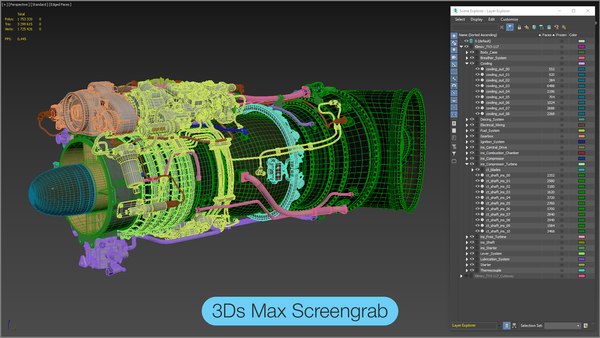 3D Klimov TV3-117 Turbo Engine model - TurboSquid 1889212