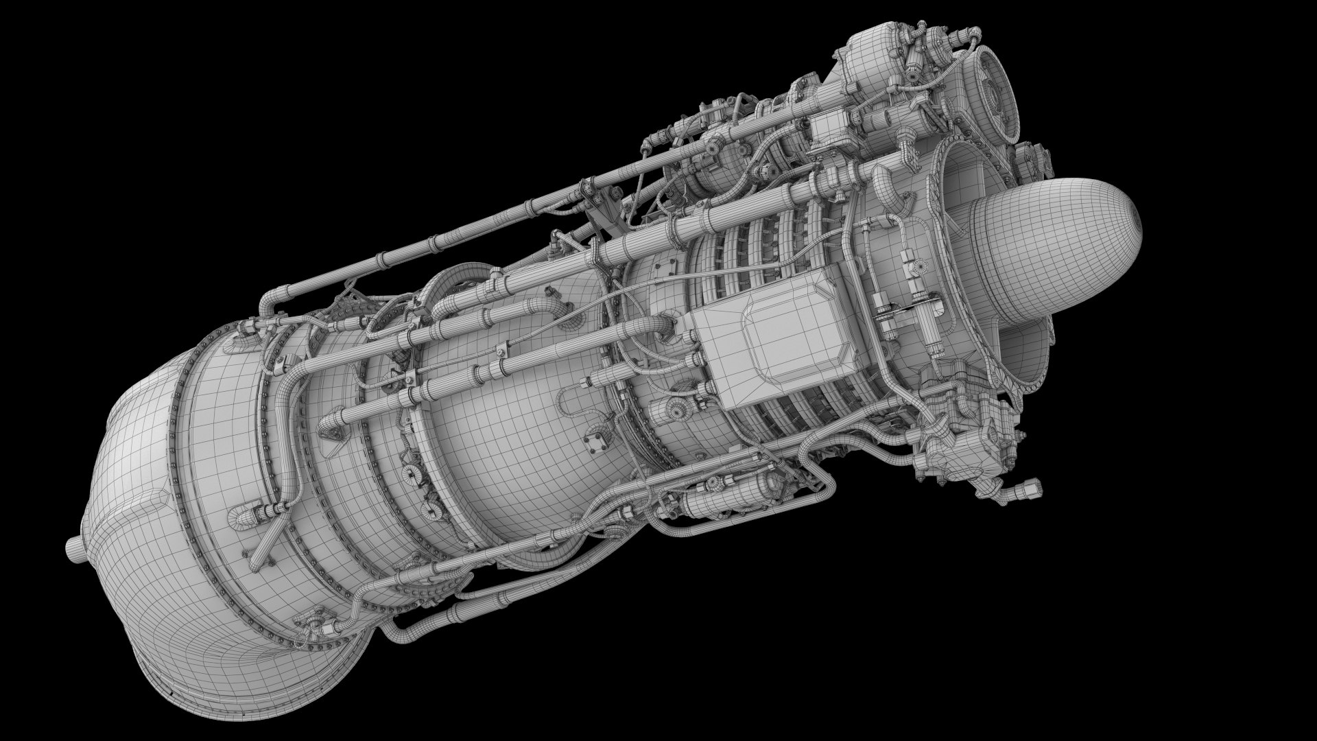 3D Klimov TV3-117 Turbo Engine Model - TurboSquid 1889212