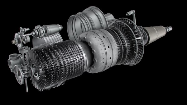 3D Klimov TV3-117 Turbo Engine model - TurboSquid 1889212