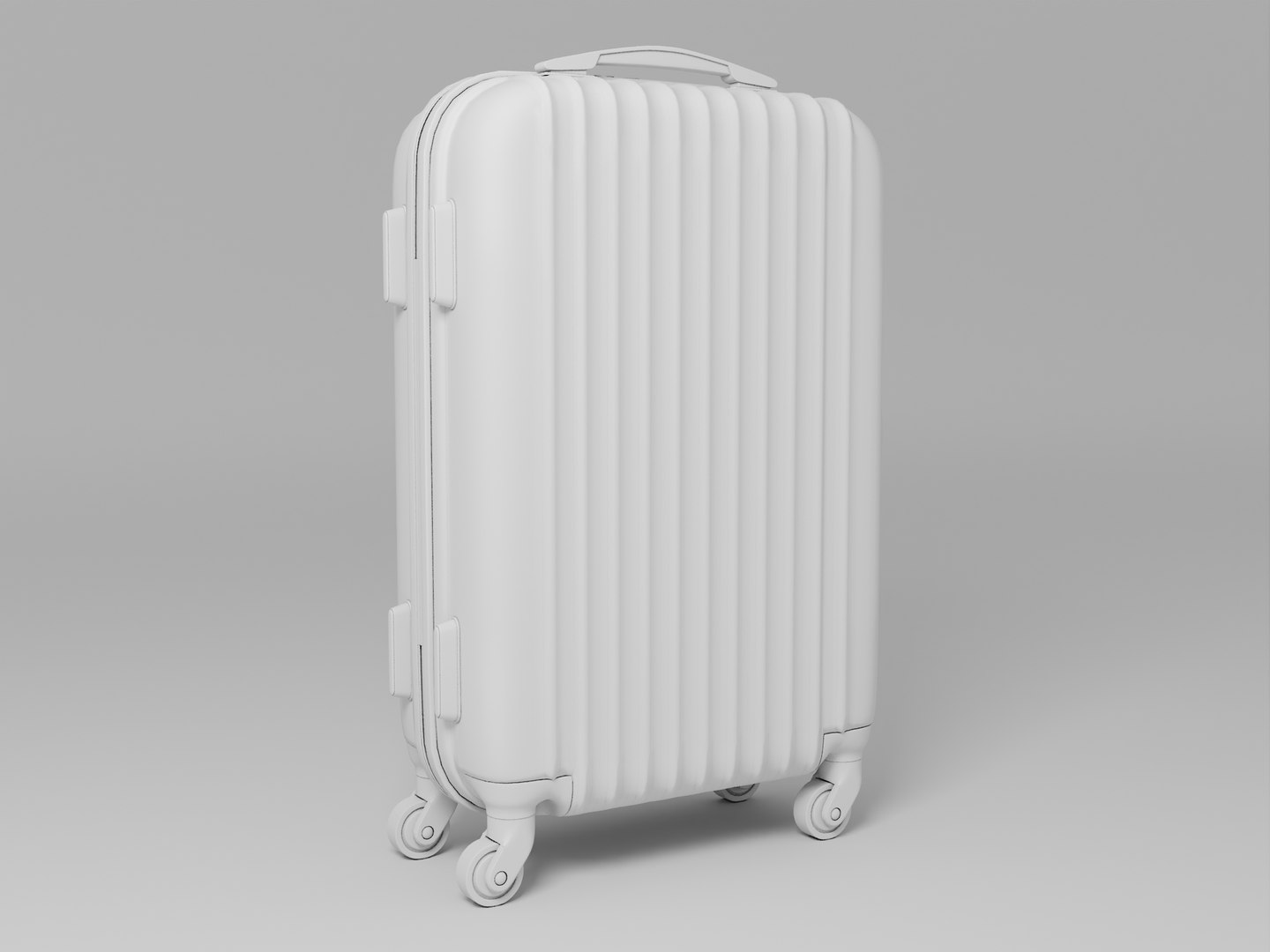 3D Rolling Travel Suitcase 001 3D Model - TurboSquid 2200016