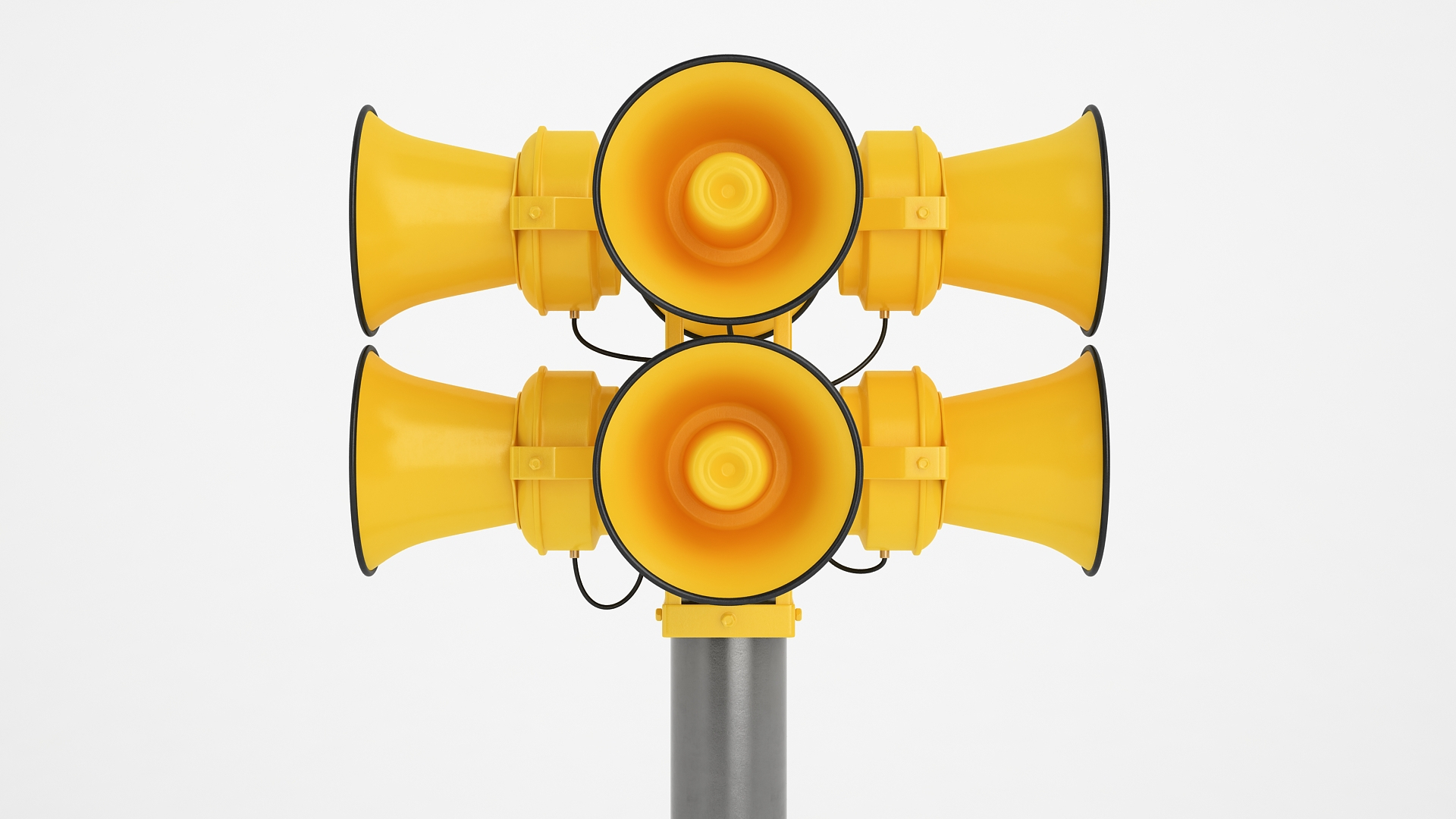 3D Outdoor Warning Siren Model - TurboSquid 1438784