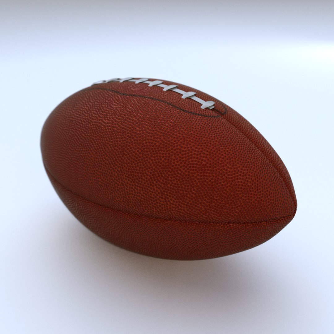 3D Realistic Football - TurboSquid 1348228