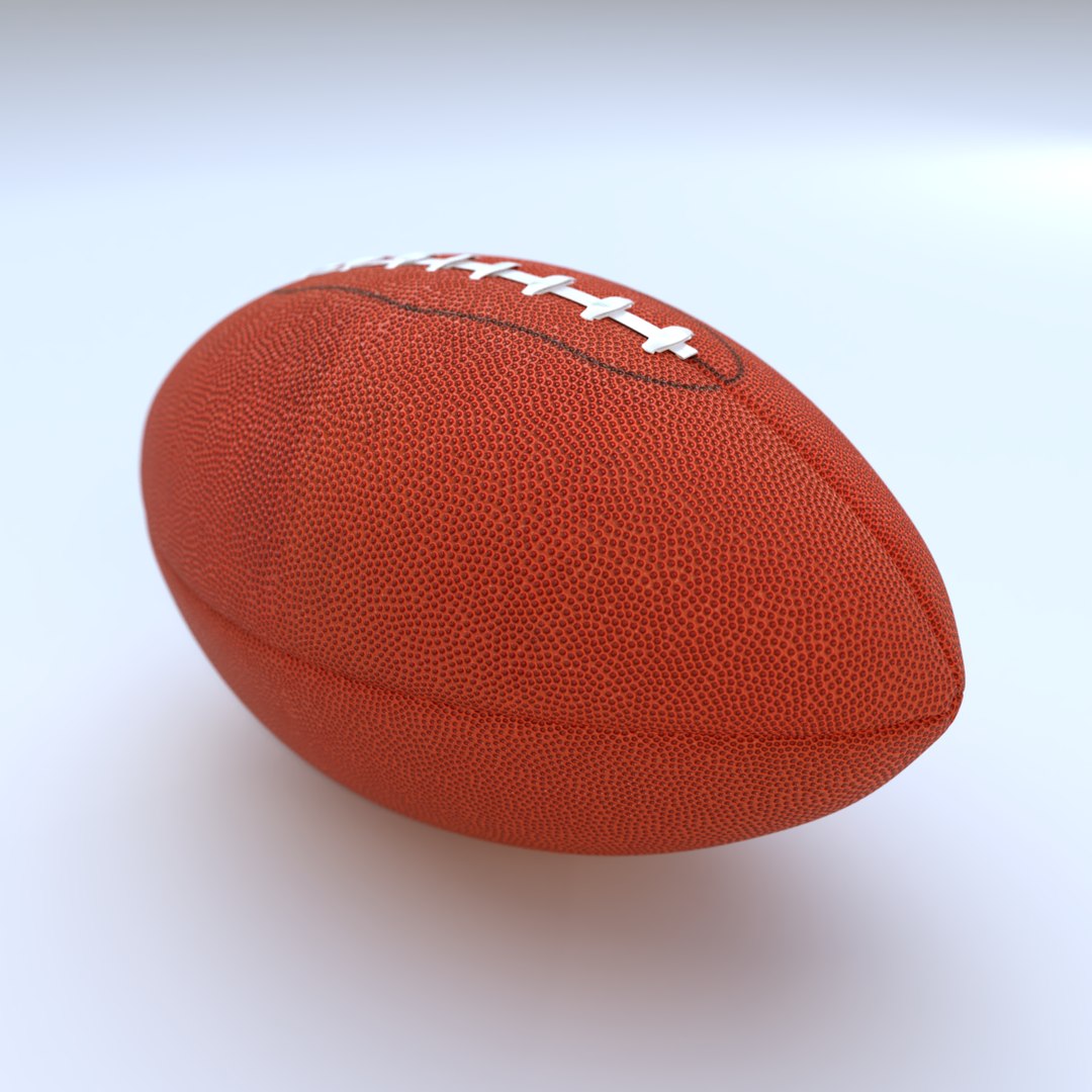 3D Realistic Football - TurboSquid 1348228