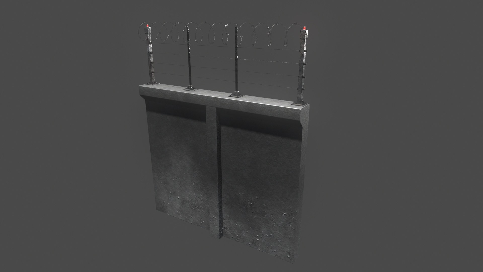 Free 3D Model Concrete Wall - TurboSquid 2237716