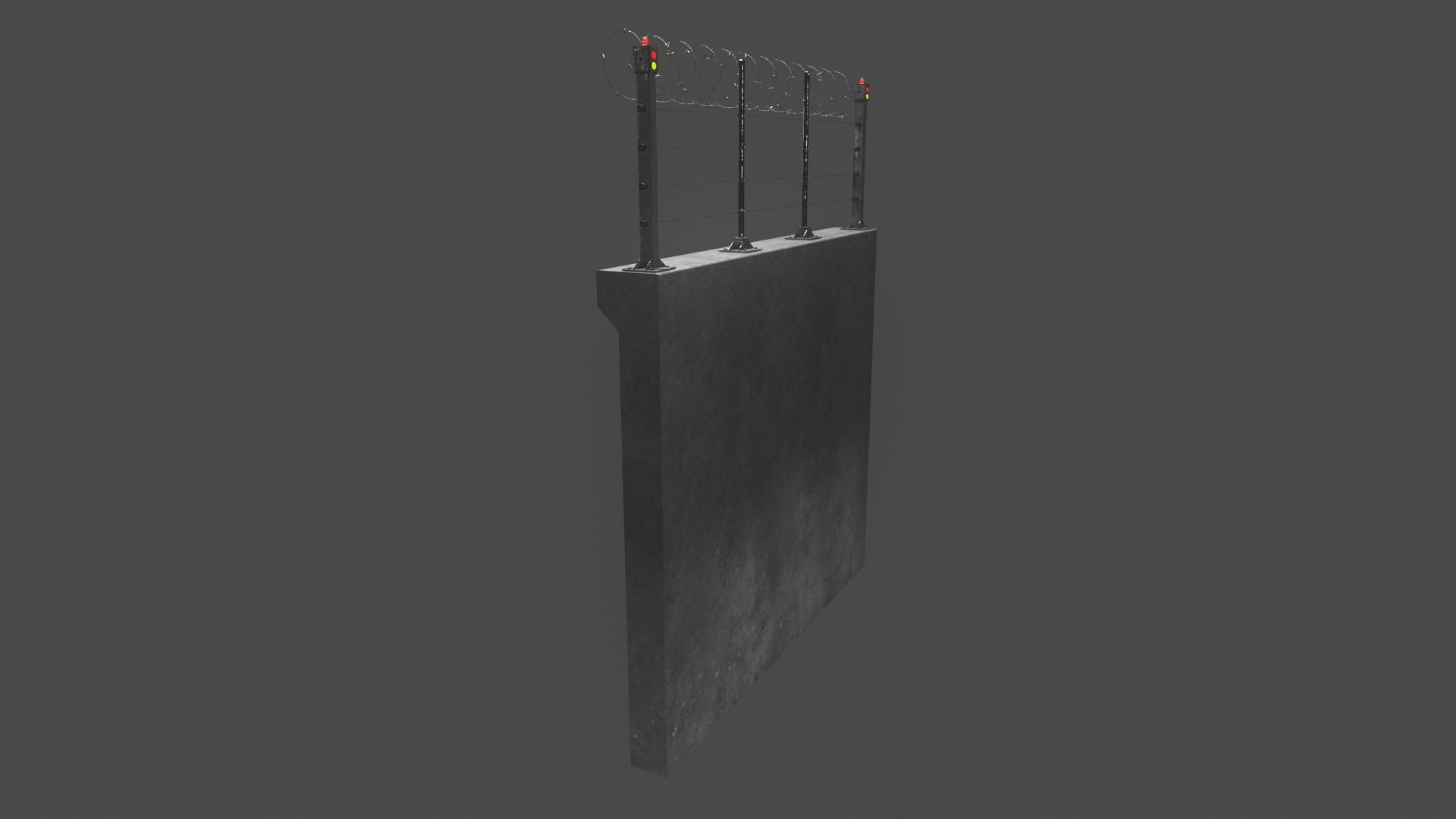 Free 3D Model Concrete Wall - TurboSquid 2237716