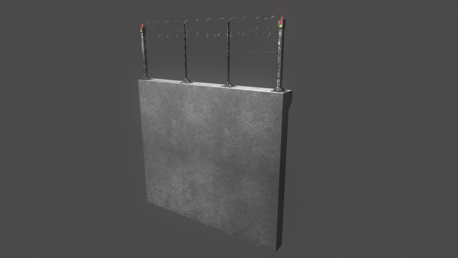 Free 3D Model Concrete Wall - TurboSquid 2237716