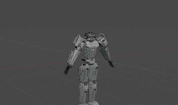 Cyberpunk robot 3D model - TurboSquid 1898989