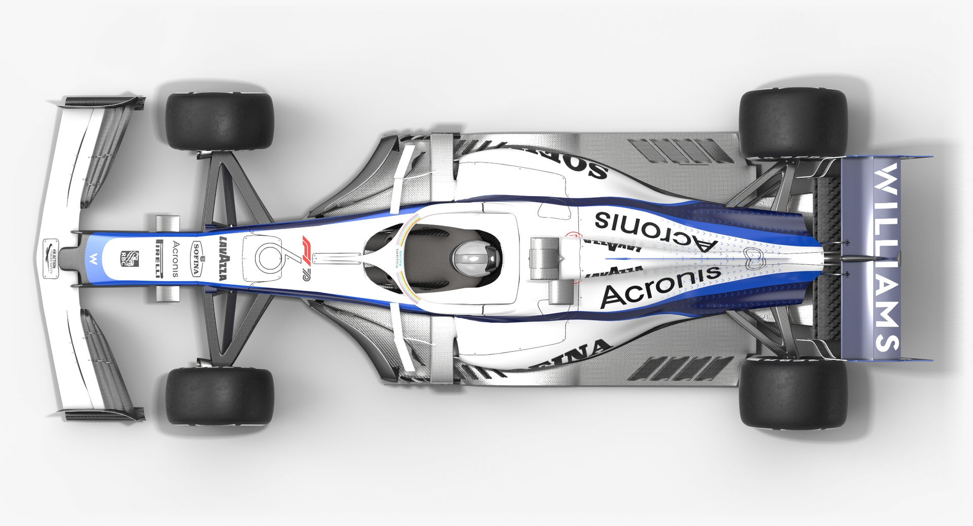 3D williams f1 racing fw43 - TurboSquid 1583595