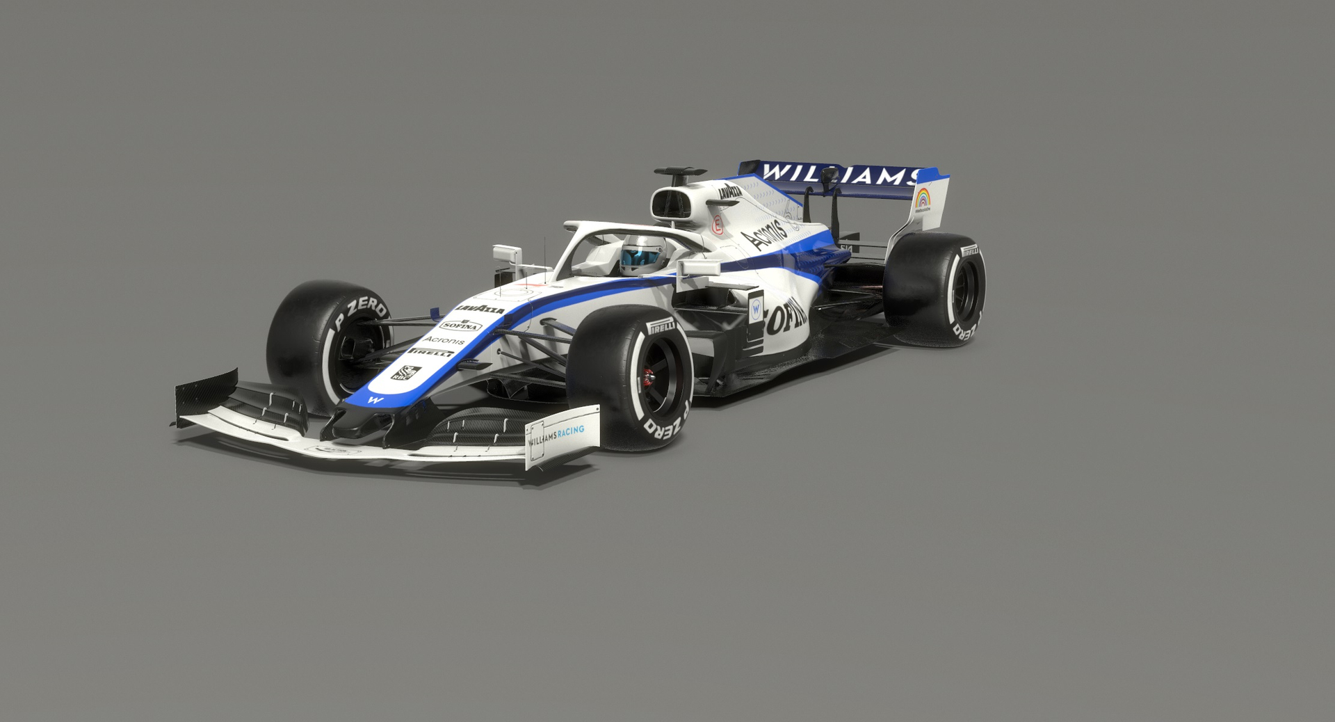 3D williams f1 racing fw43 - TurboSquid 1583595