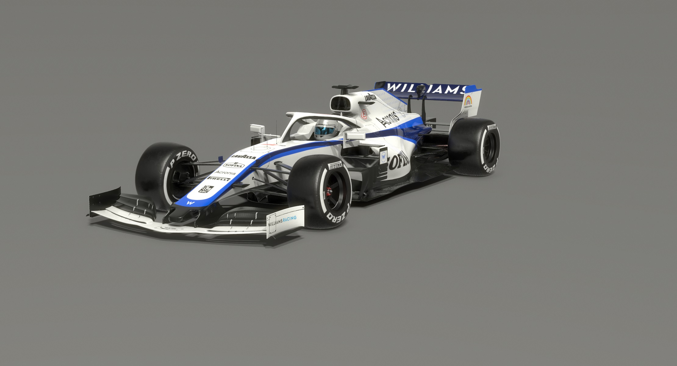 3D williams f1 racing fw43 - TurboSquid 1583595