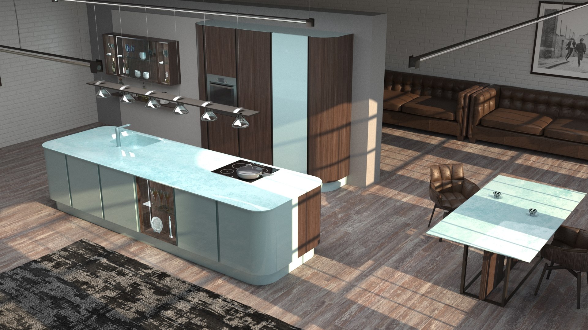 Barolo Kitchen 3D Model - TurboSquid 1732276