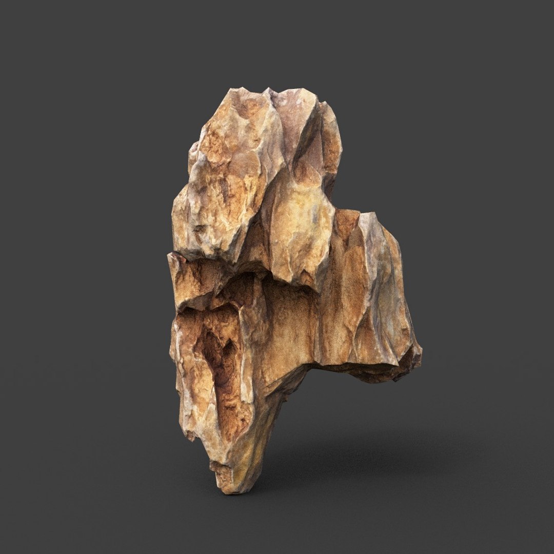 3D Model 8 Low Poly PBR Erosion Rock Photogrammetry - TurboSquid 2163027
