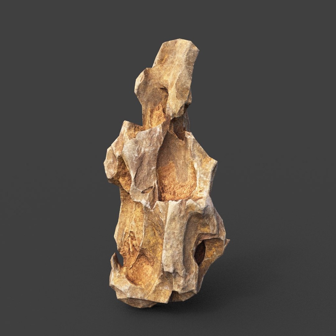 3D Model 8 Low Poly PBR Erosion Rock Photogrammetry - TurboSquid 2163027