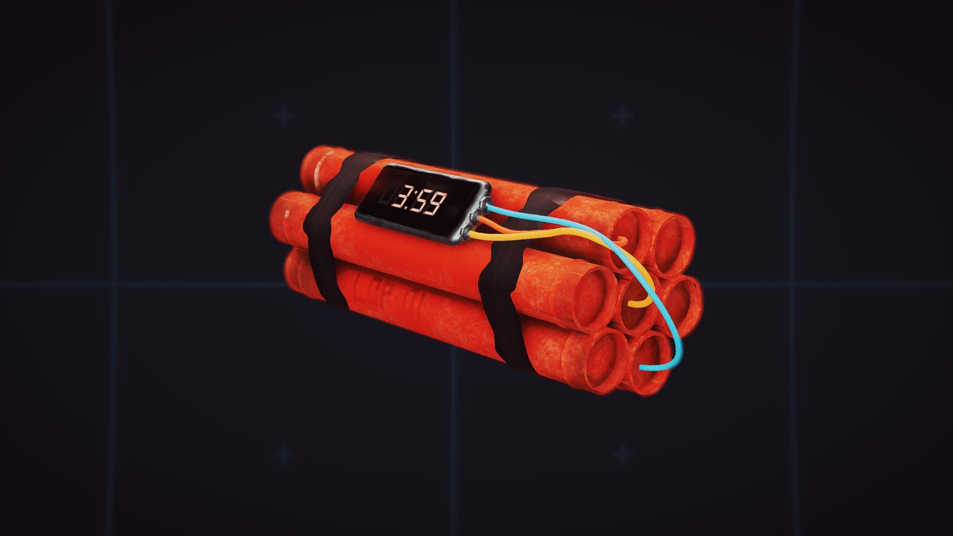 Dynamite With Digital Screen Model - TurboSquid 2070796