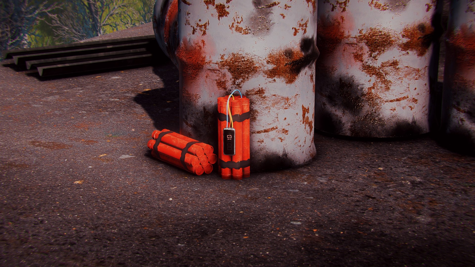 Dynamite With Digital Screen Model - TurboSquid 2070796