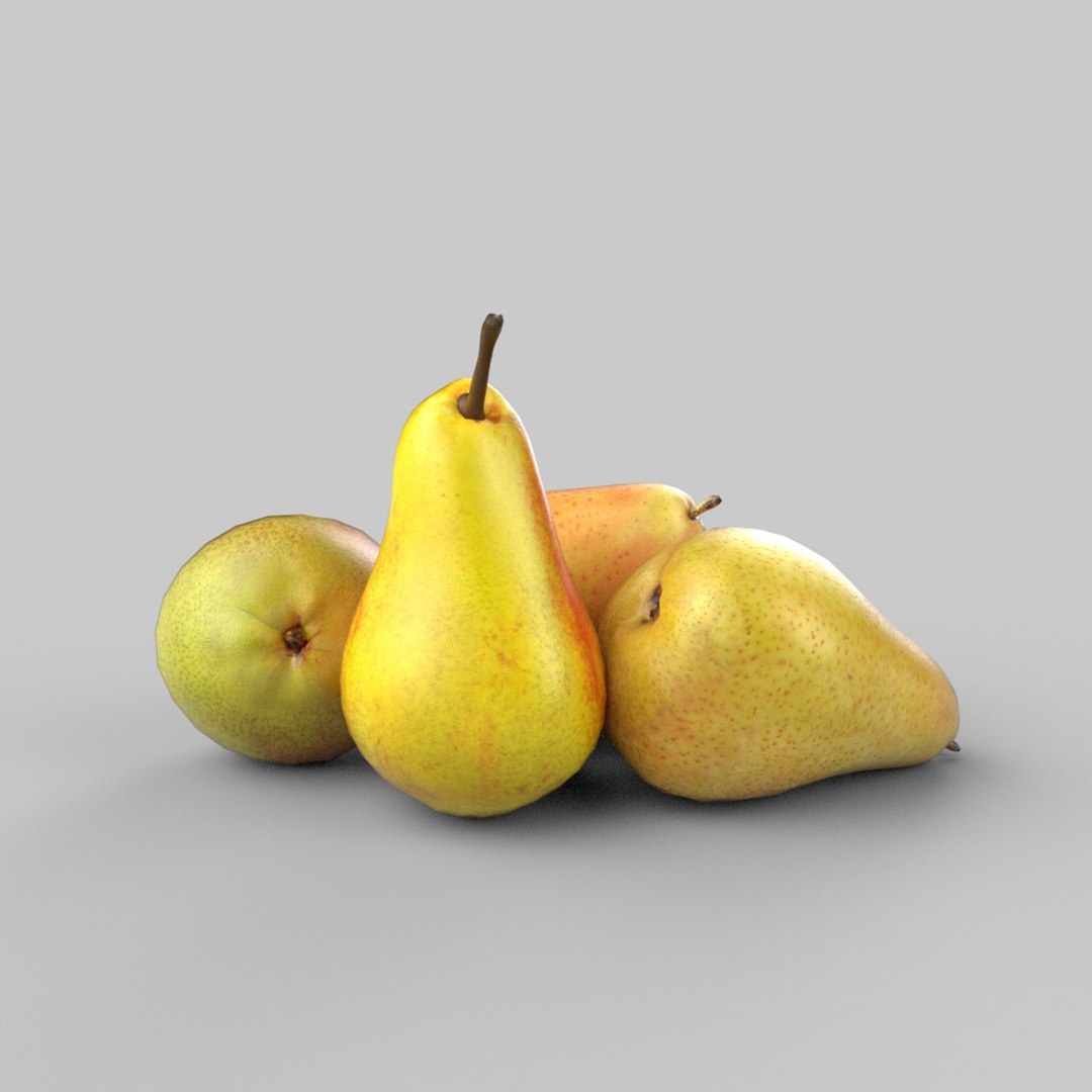 Pears 3D - TurboSquid 1914599