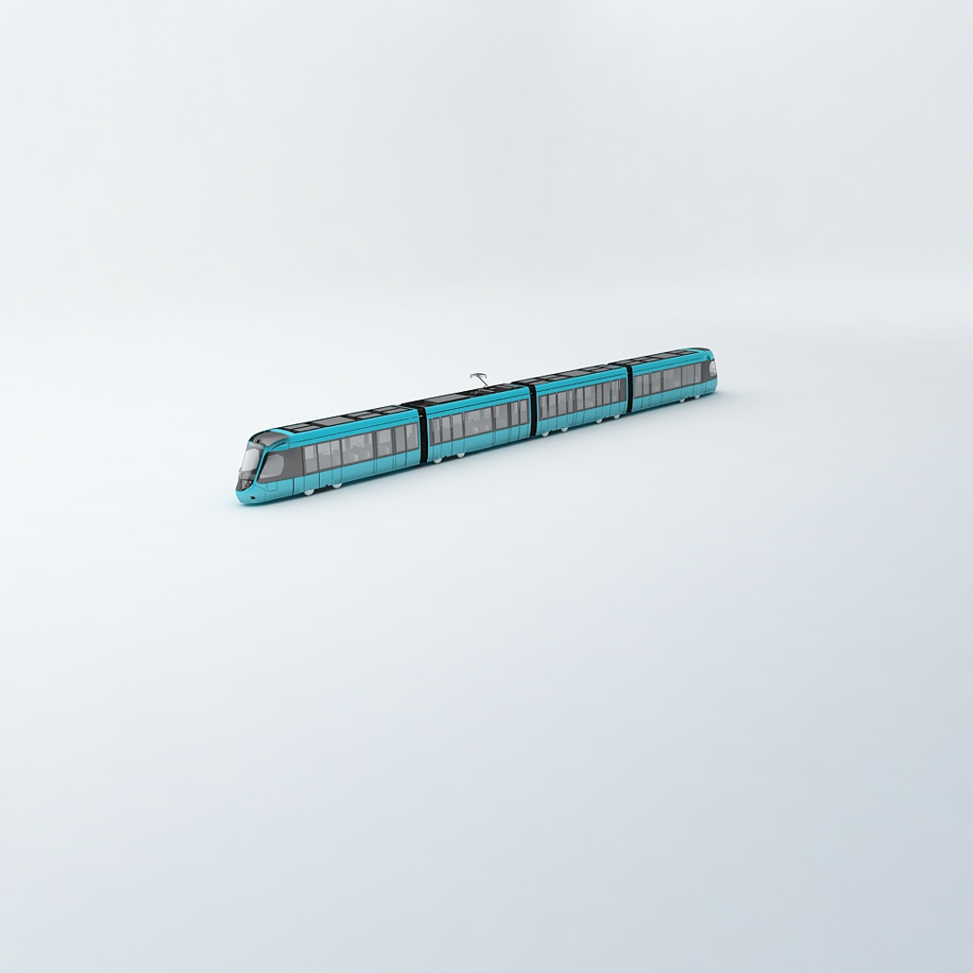 Train Alstom 3d Model