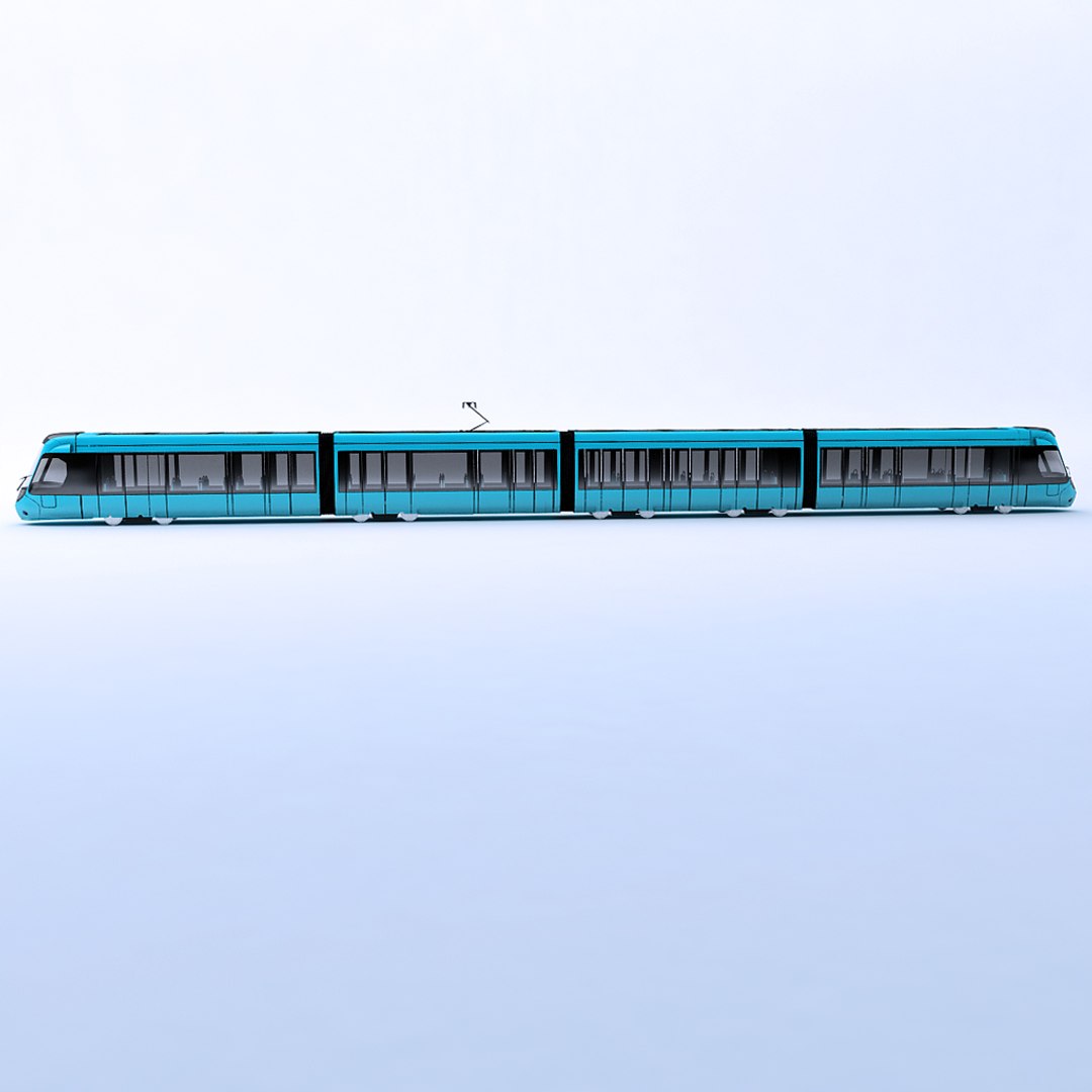 Train Alstom 3d Model