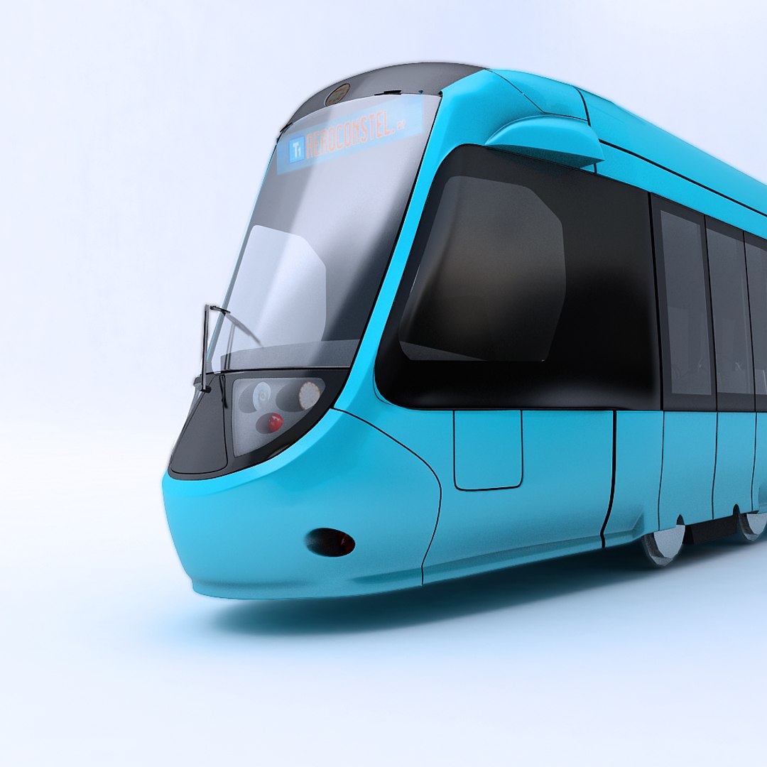 Train Alstom 3d Model
