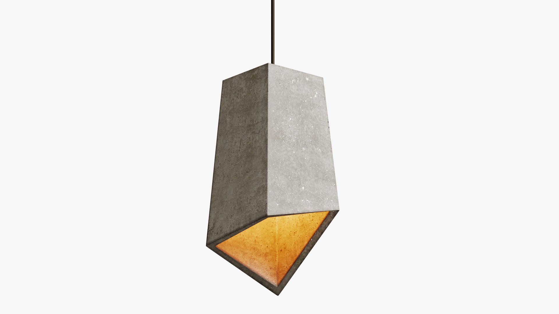 3D Modern Cement Lights Model - TurboSquid 1949330