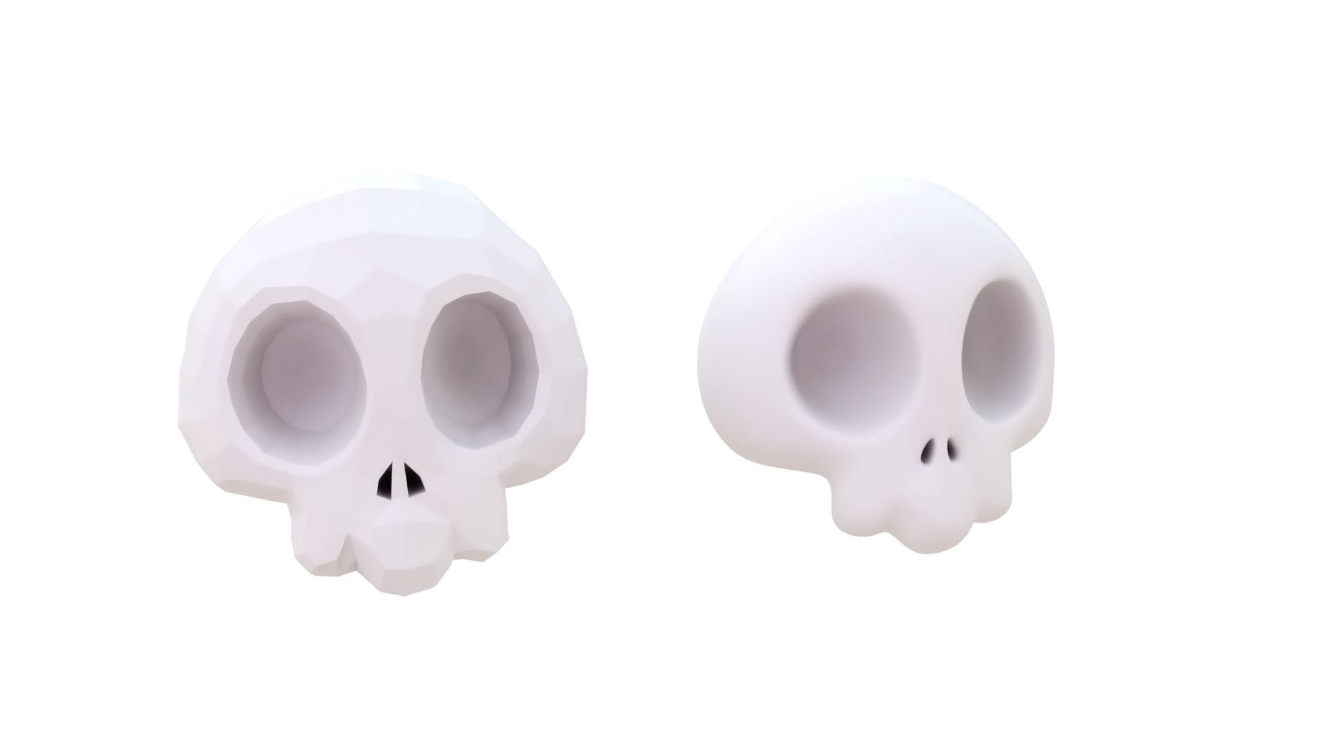 Cartoon Skull Stylized 3D Model - TurboSquid 1980132