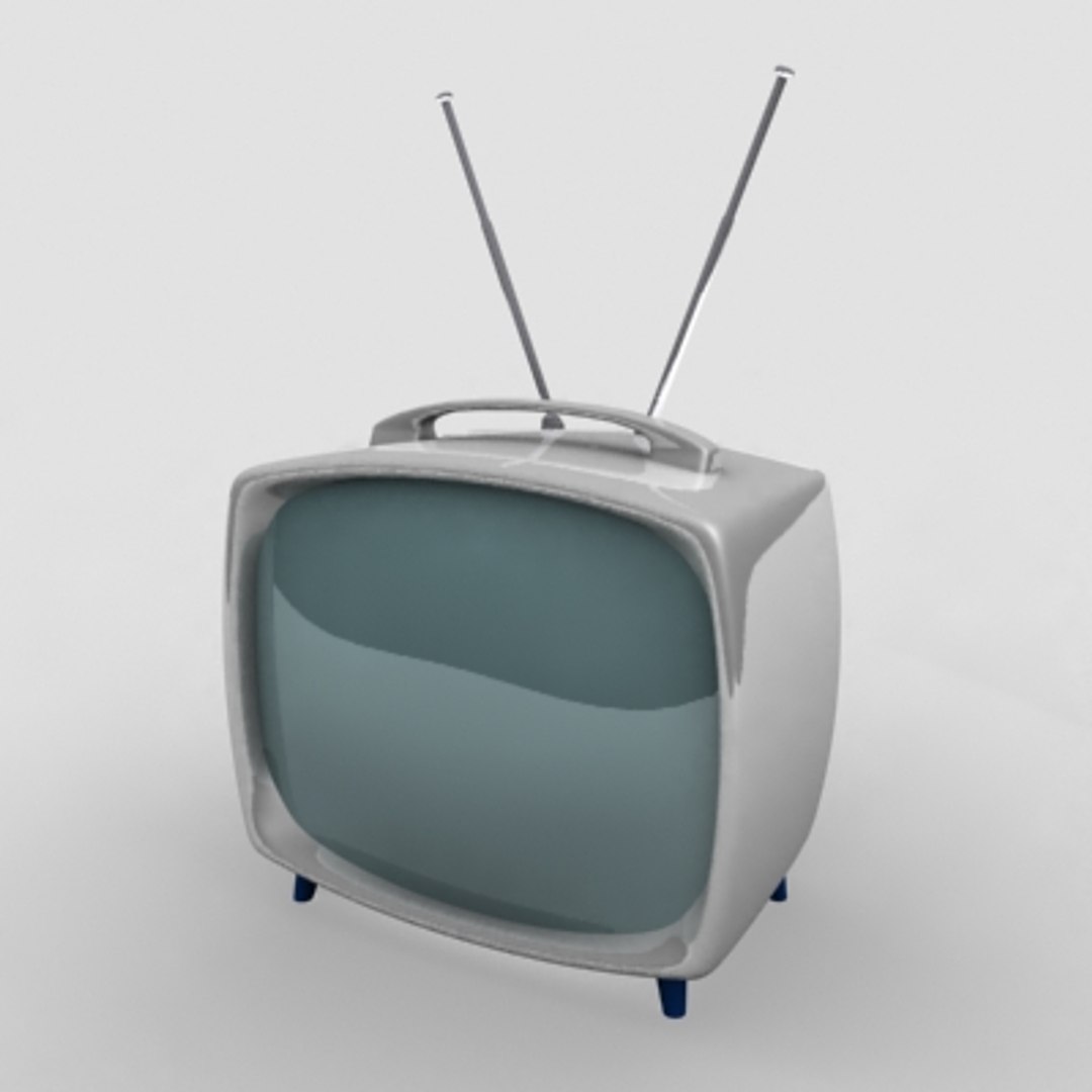 3d retro tv