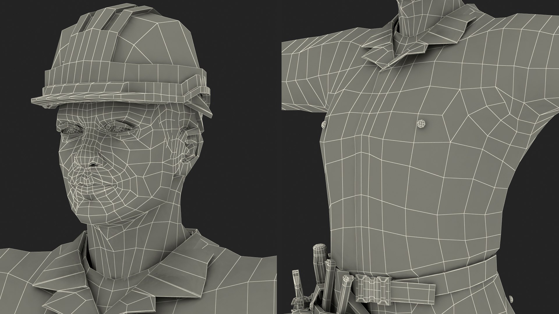 Builder Rigged Male Modo 3D Model - TurboSquid 1580104