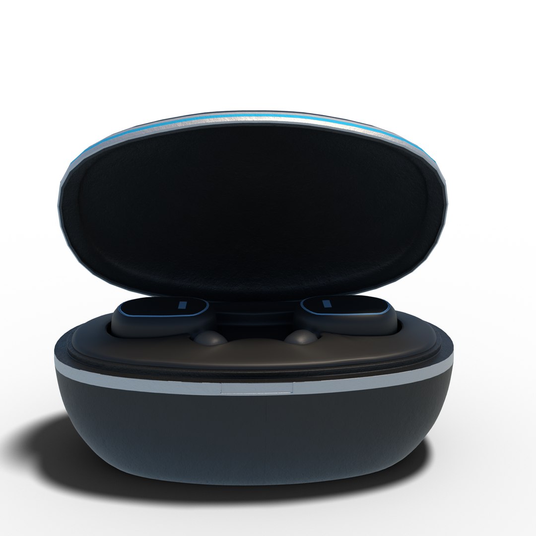 3D Earbuds Bluetooth - TurboSquid 2078899