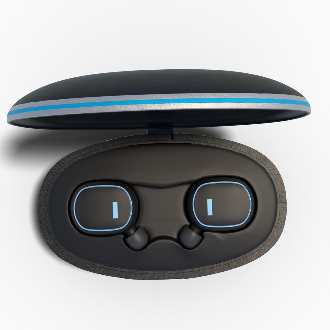 3D Earbuds Bluetooth - TurboSquid 2078899