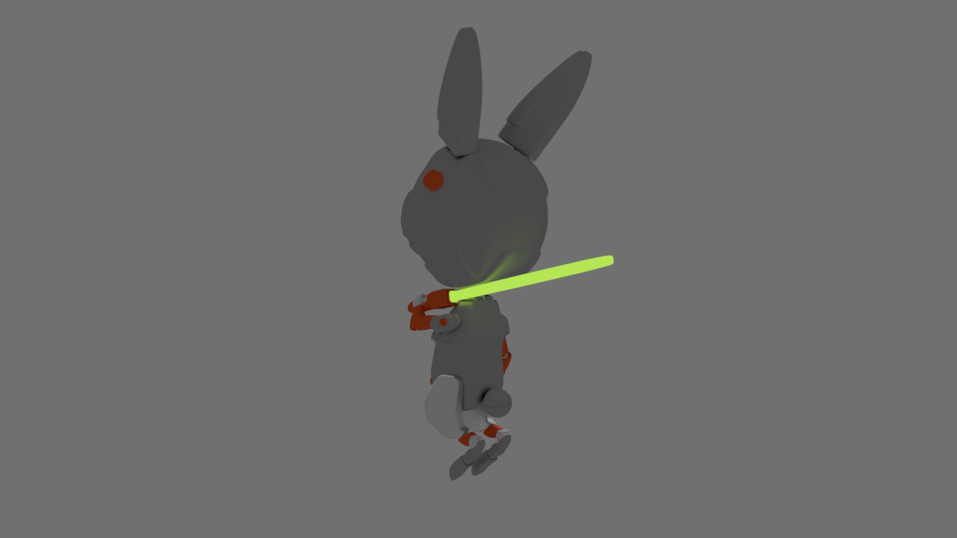 Little Bot Bunny 3D - TurboSquid 1263629