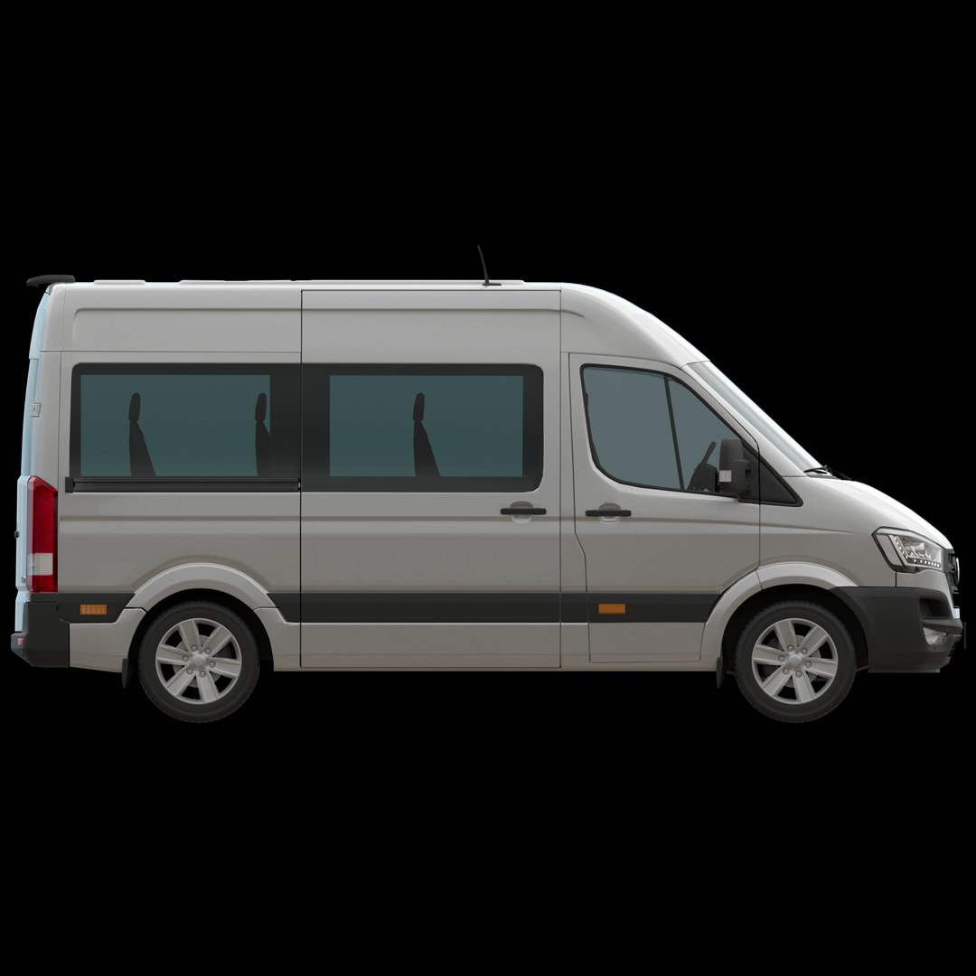 3D Hyundai H350 Minibus L2H2 Model - TurboSquid 2199822