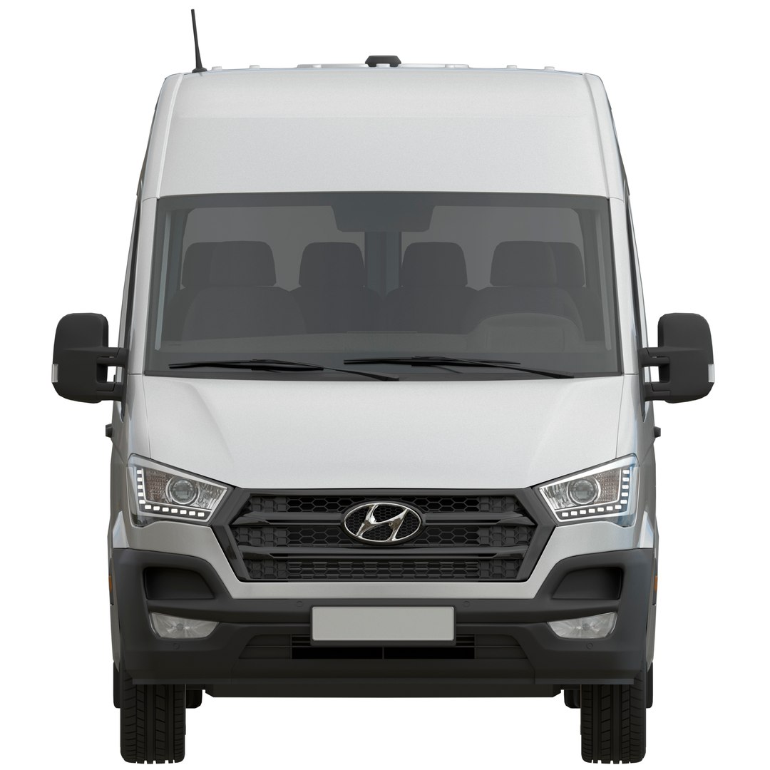 3D Hyundai H350 Minibus L2H2 Model - TurboSquid 2199822