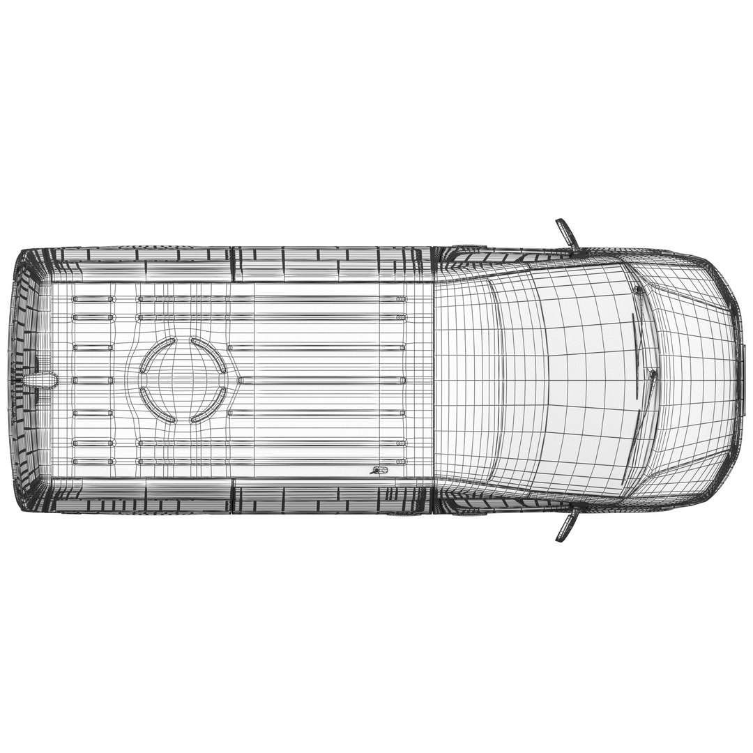 3D Hyundai H350 Minibus L2H2 Model - TurboSquid 2199822