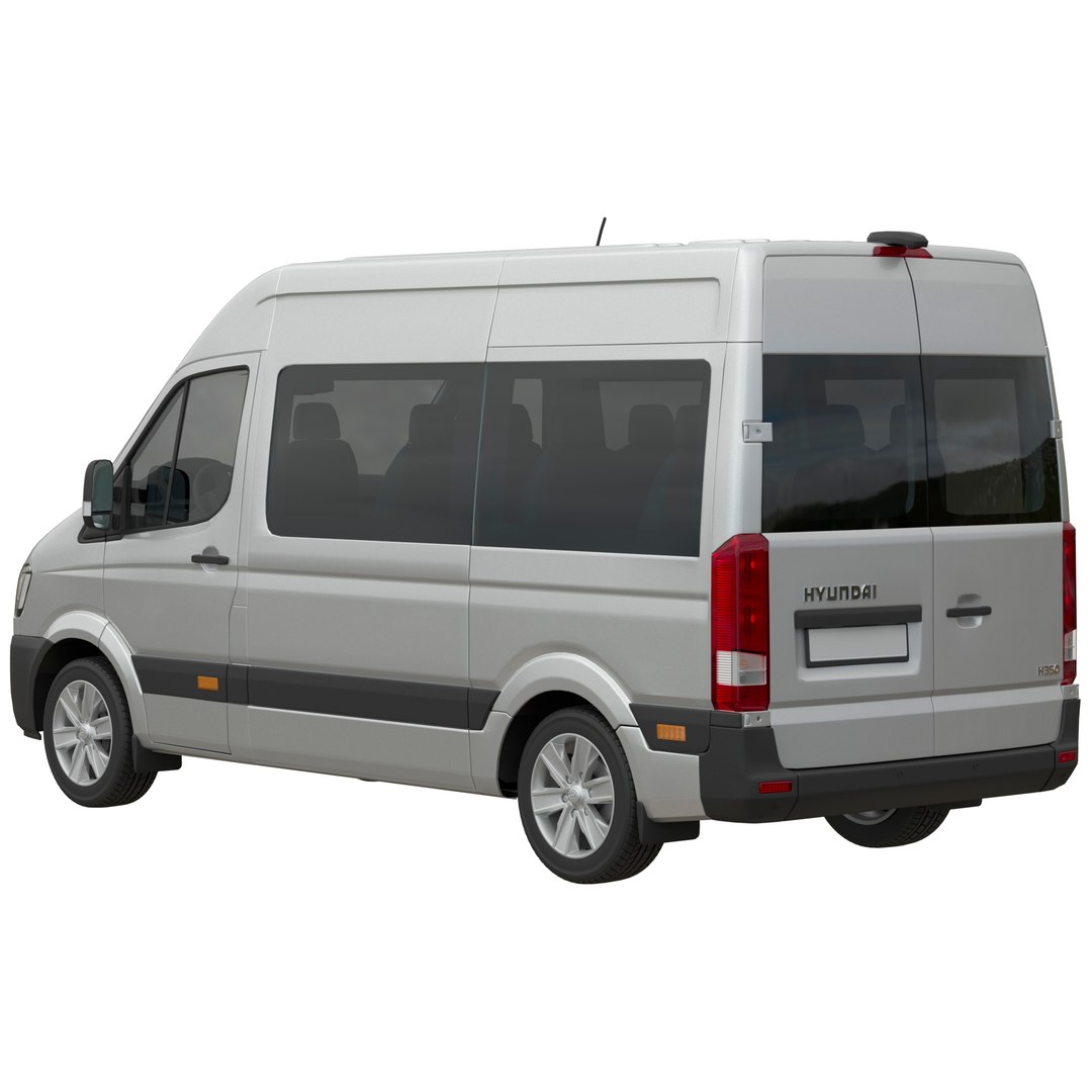 3D Hyundai H350 Minibus L2H2 Model - TurboSquid 2199822