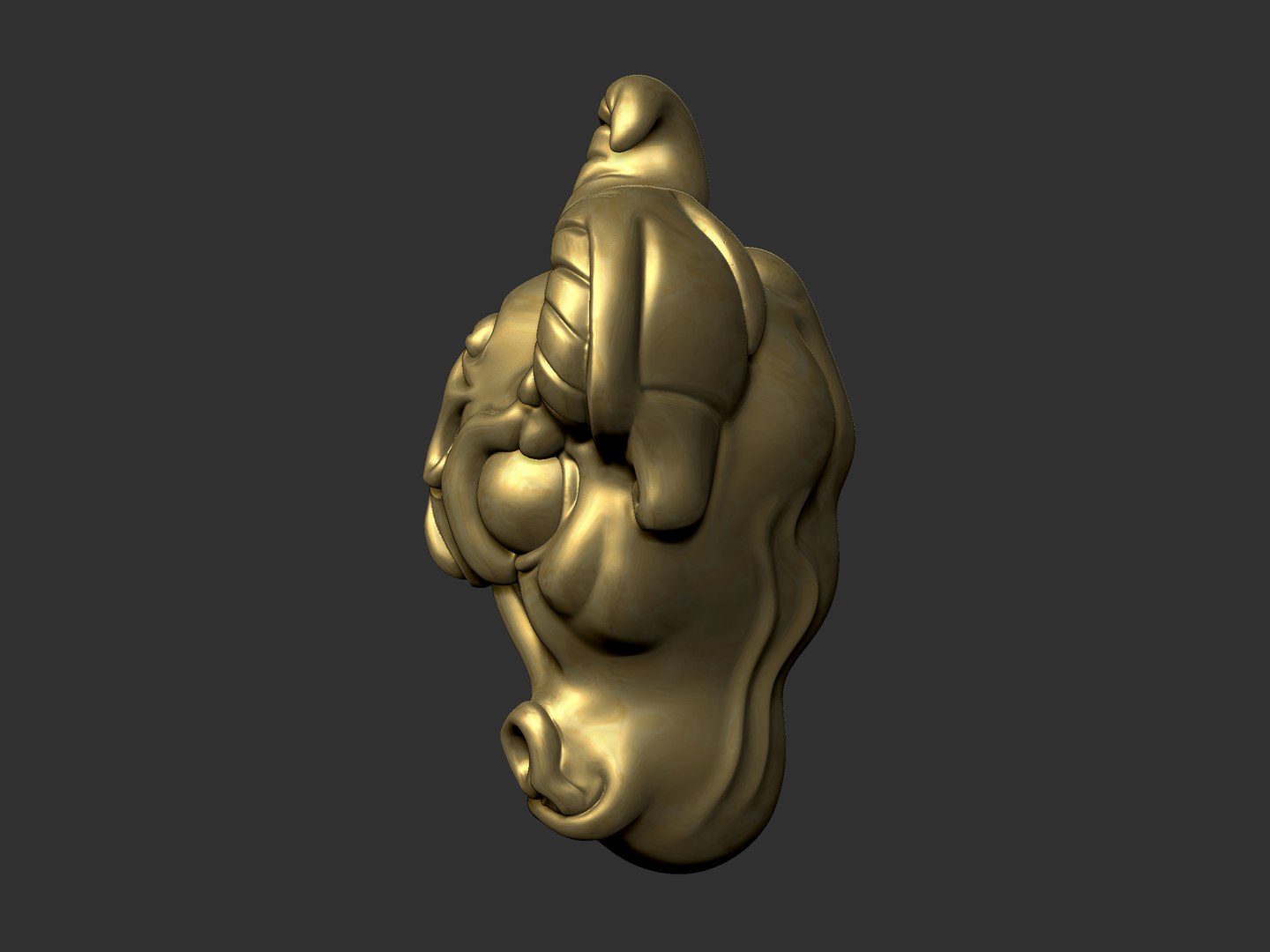 3D Model Bull Head - TurboSquid 2168985