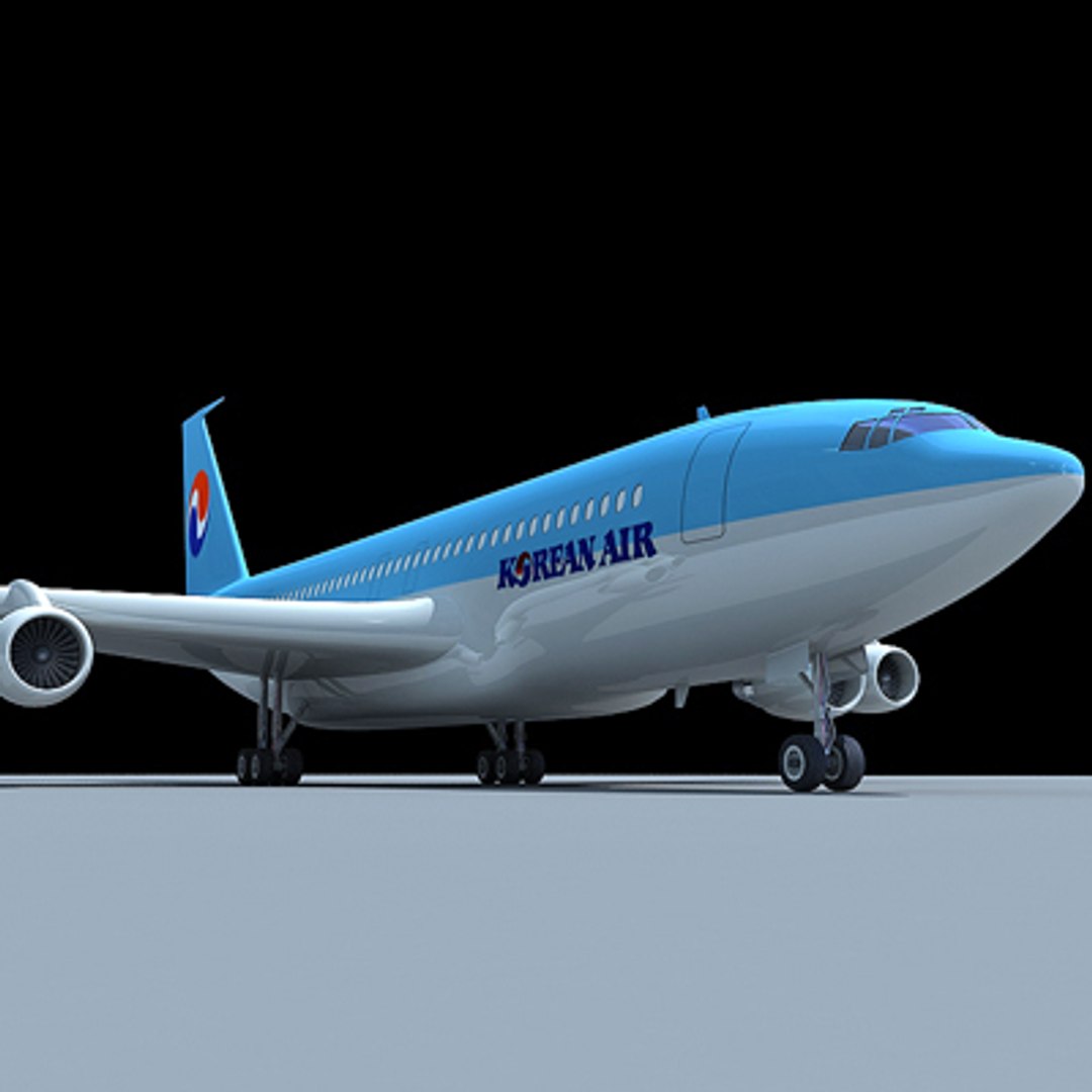 B 707 3d Model
