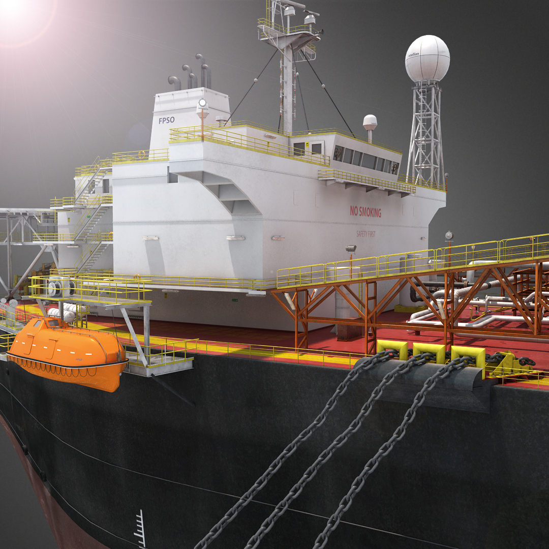 Fpso 3D model - TurboSquid 1345139