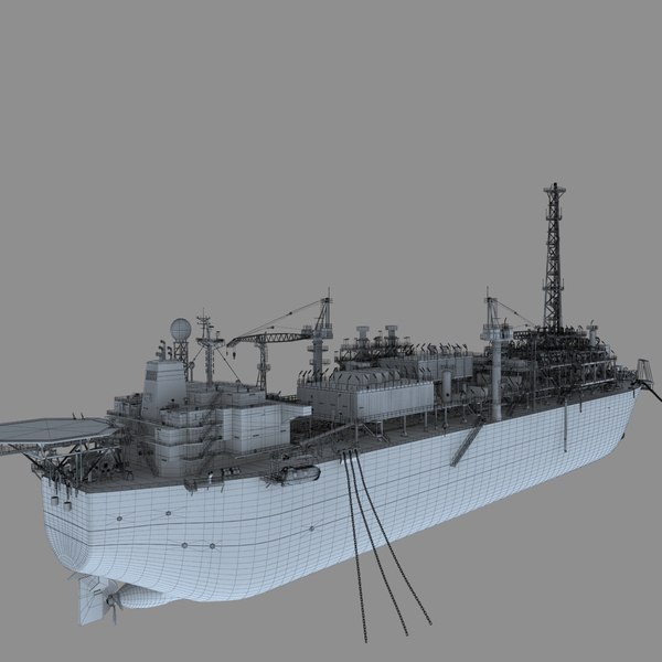 Fpso 3D model - TurboSquid 1345139