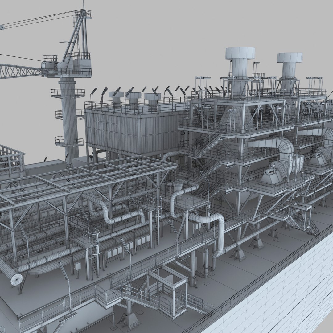 Fpso 3D Model - TurboSquid 1345139