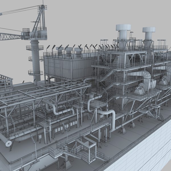 Fpso 3D model - TurboSquid 1345139